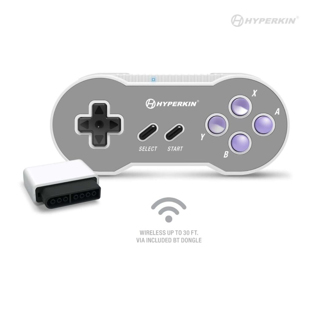 Trådlös Handkontroll SNES med Bluetooth - Nesconnector.se